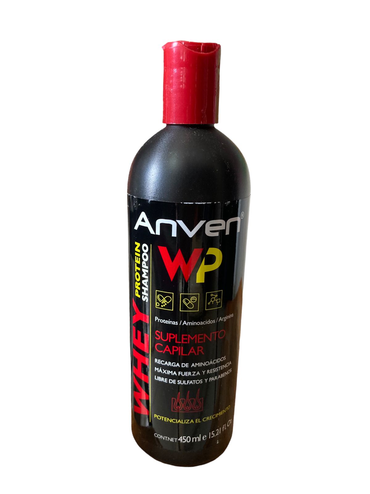 Anven Shampoo Whey Protein 450 ml