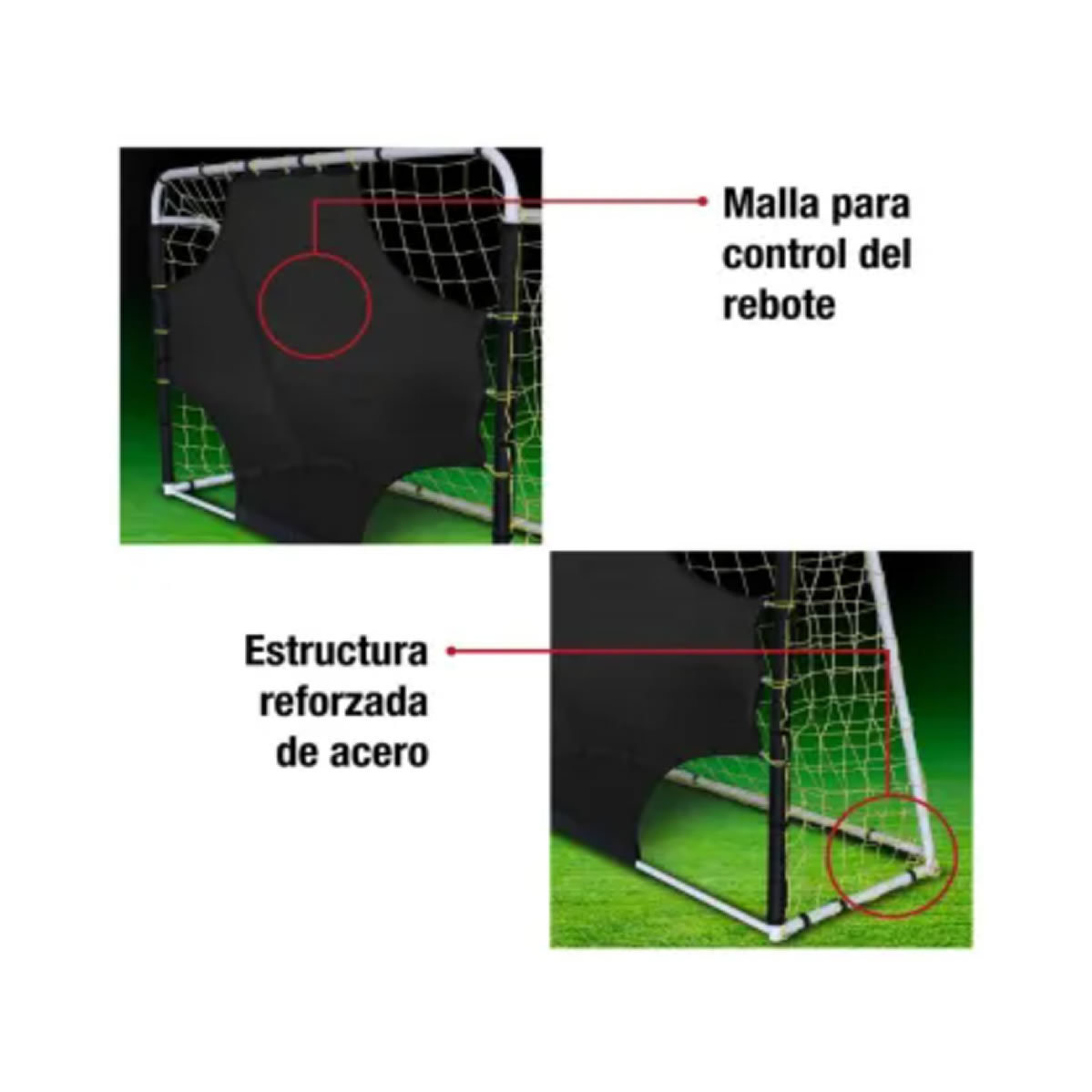 Portería con Red GamePower 1 Pieza