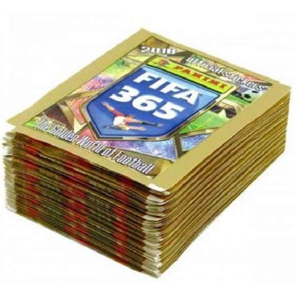 Paquete con 50 Sobres de Fifa 365 2018 - Panini
