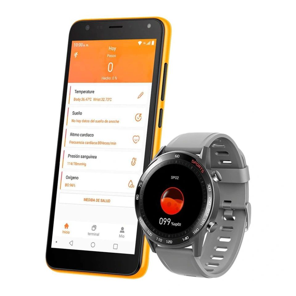 CELULAR KODAK KD50 NEGRO 32GB INTERNA 1GB RAM + SMARTWATCH