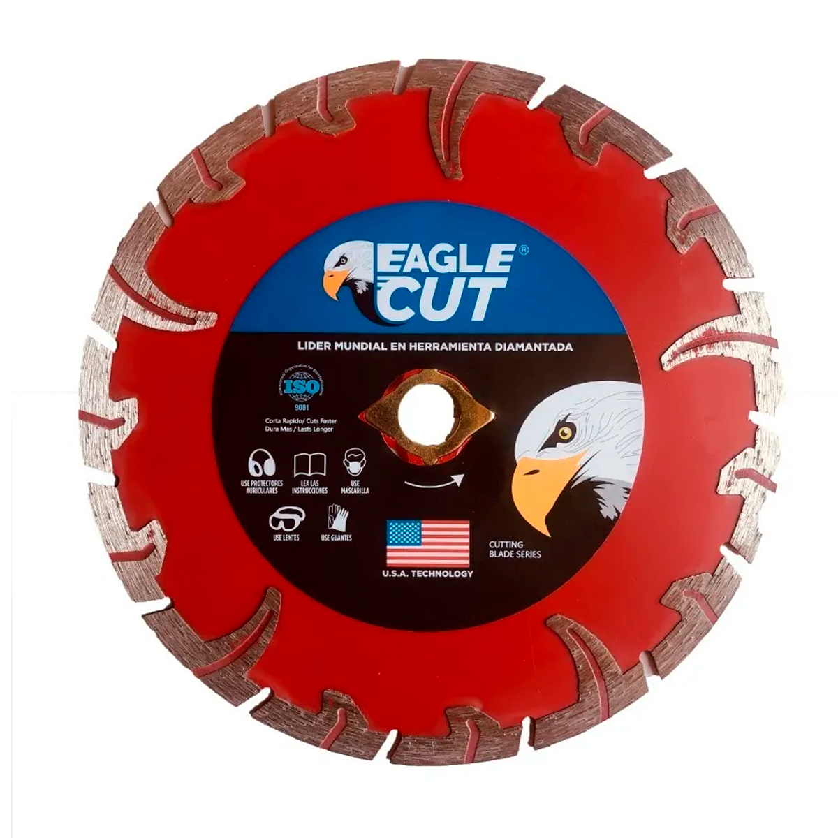 Disco De Diamante Corte Segmentado 7 X 7/8 Eagle Cut Samurai