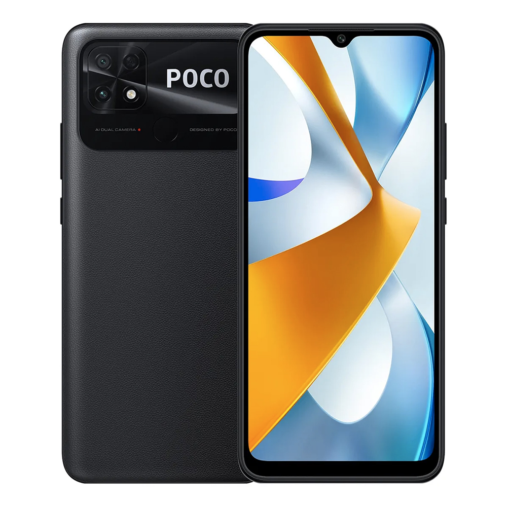 Celular Xiaomi Poco C40 Dual SIM 64 GB Power Black 4 GB RAM