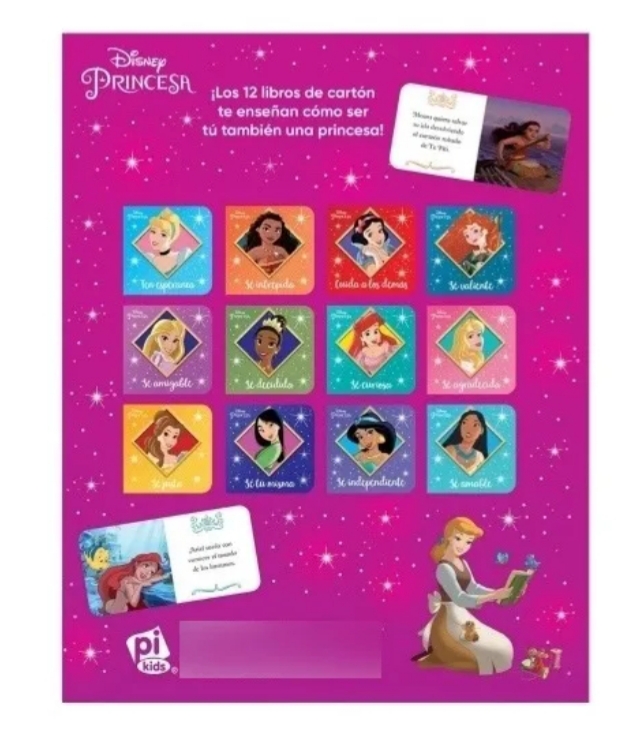 Biblioteca 12 Libros Yo Puedo Ser Una Princesa Disney