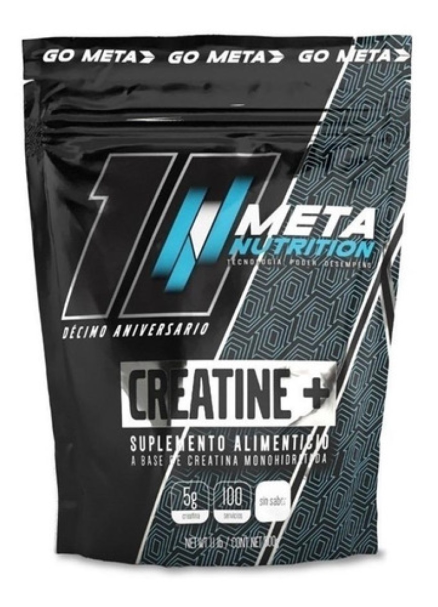 Suplemento en polvo Meta Nutrition Creatine + creatina en sachet de 500g