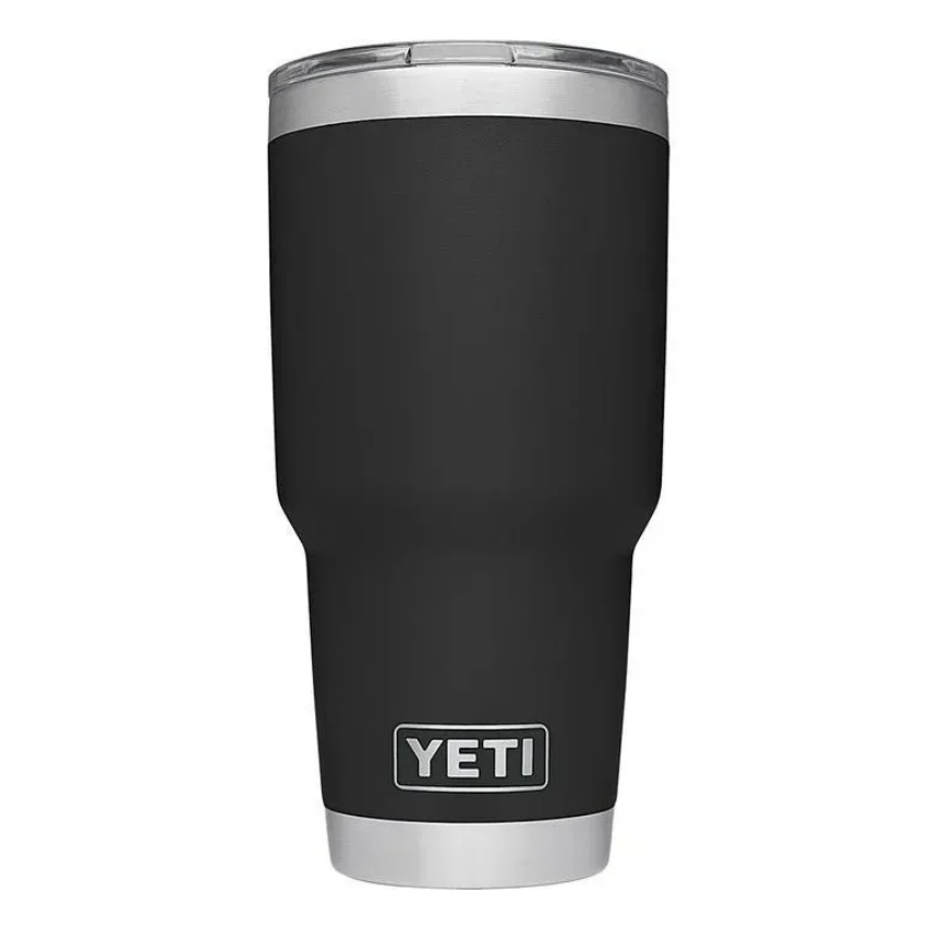 Vaso Termo Edición Limitada Yeti 30 Oz Negro Con Tapa Magslider