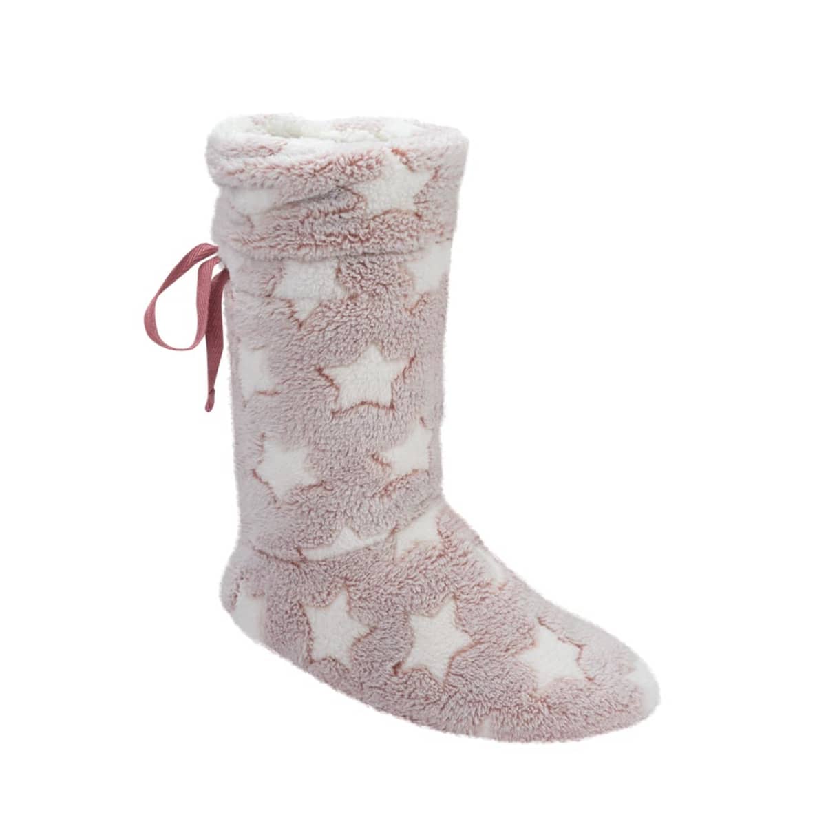 Pantufla / calcetín calentador tipo bota para mujer, Love to Lounge ...