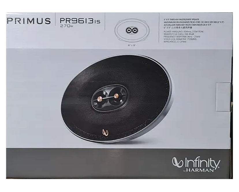 Paquete Bocinas Infinity 6.5 Y 6x9 Primus PR6512is y PR9613is