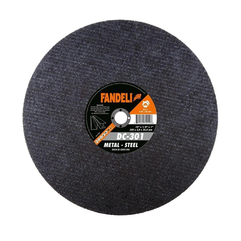 Disco De Corte Dc-301 Estacionario 14 Pulgadas Fandeli 72949