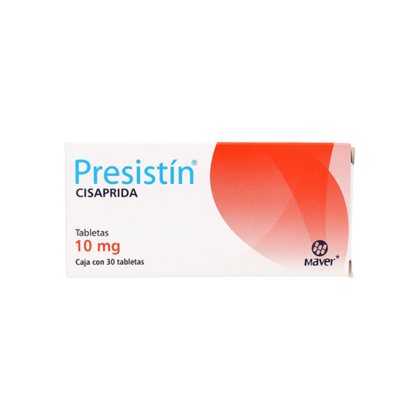 Presitin (CISAPRIDA) 10 MG Caja con 30 tabletas