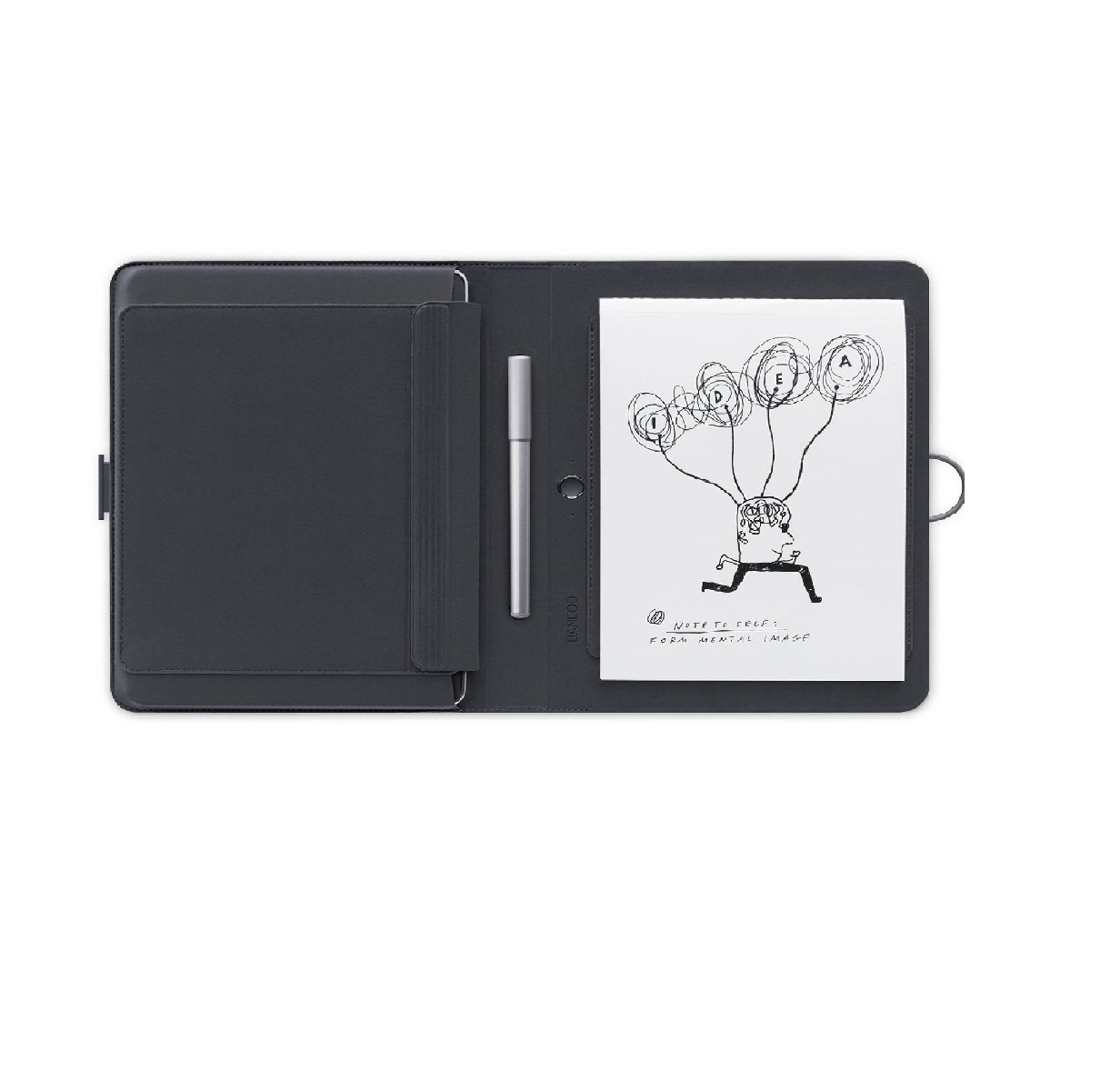 Wacom Bamboo Folio Smartpad Digital Notebook Largo A4