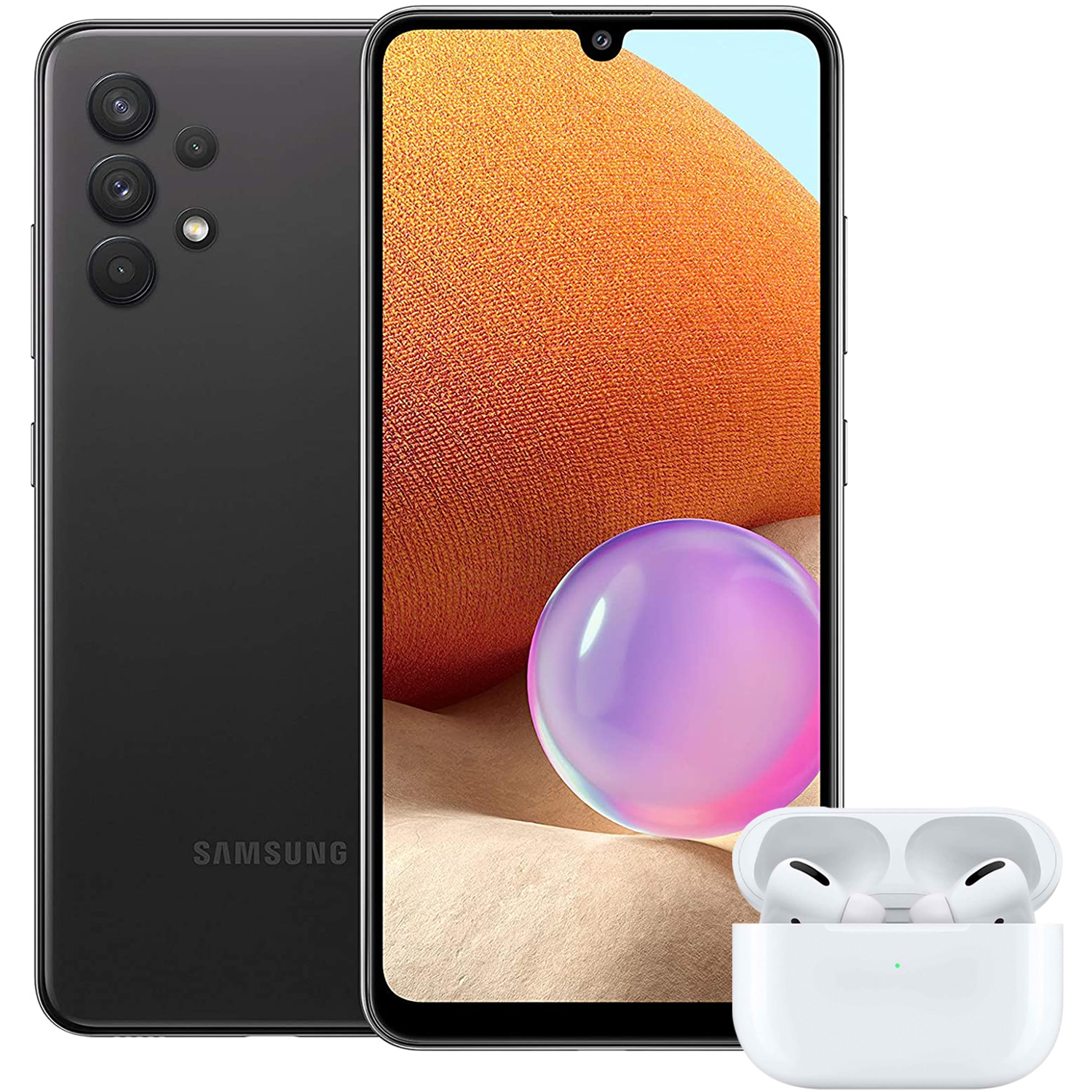 Celular SAMSUNG Galaxy A32 4GB 128GB Audifonos Inalambricos