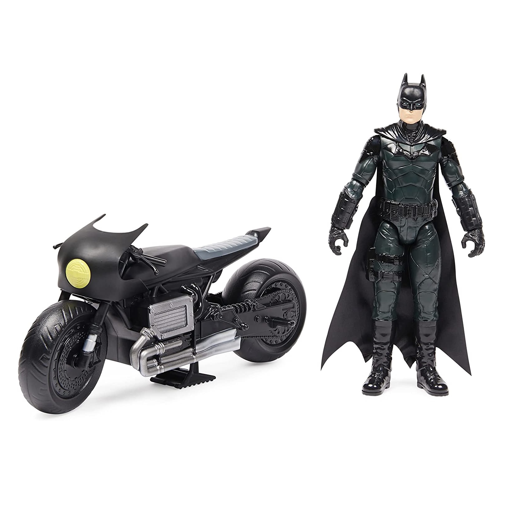 Spin Master The Batman Batimoto y Batman 29cm Batcycle Batman