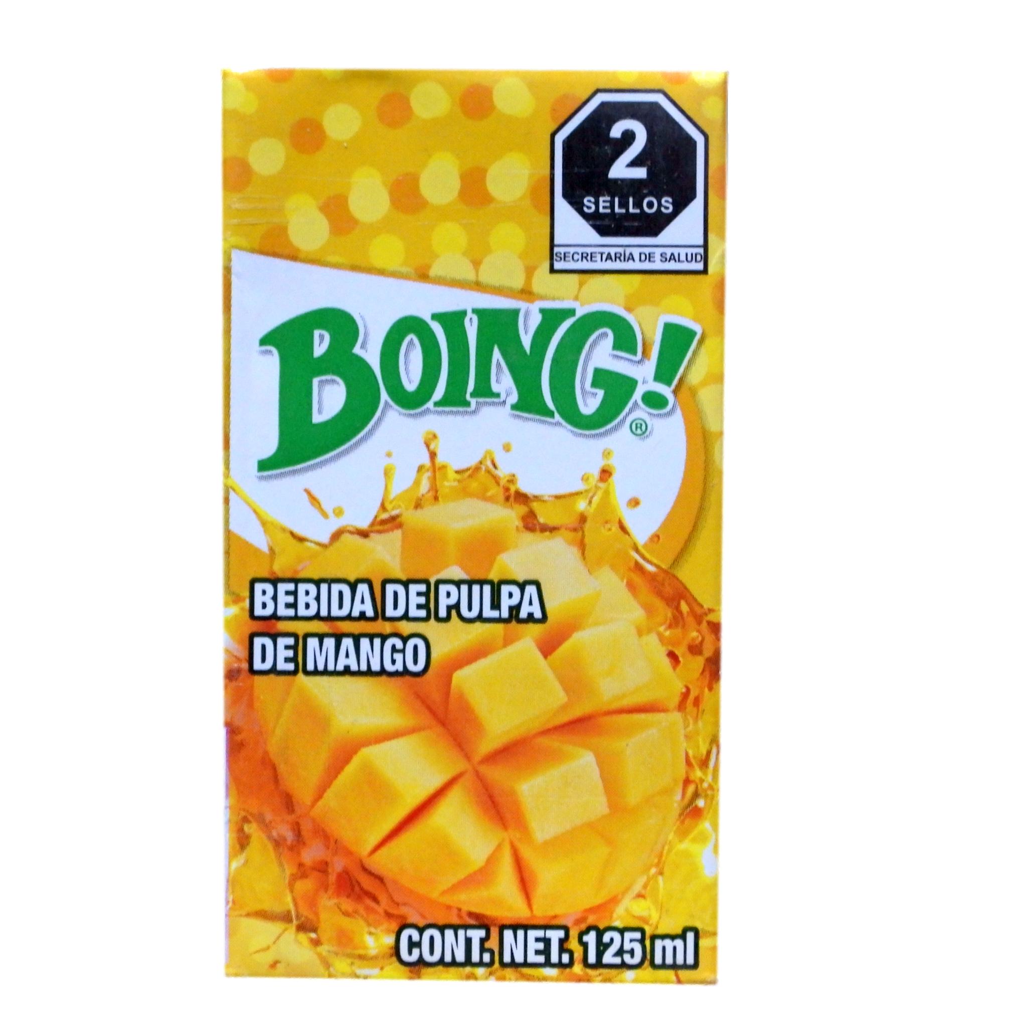 Jugo Boing 125ml Sabor Mango