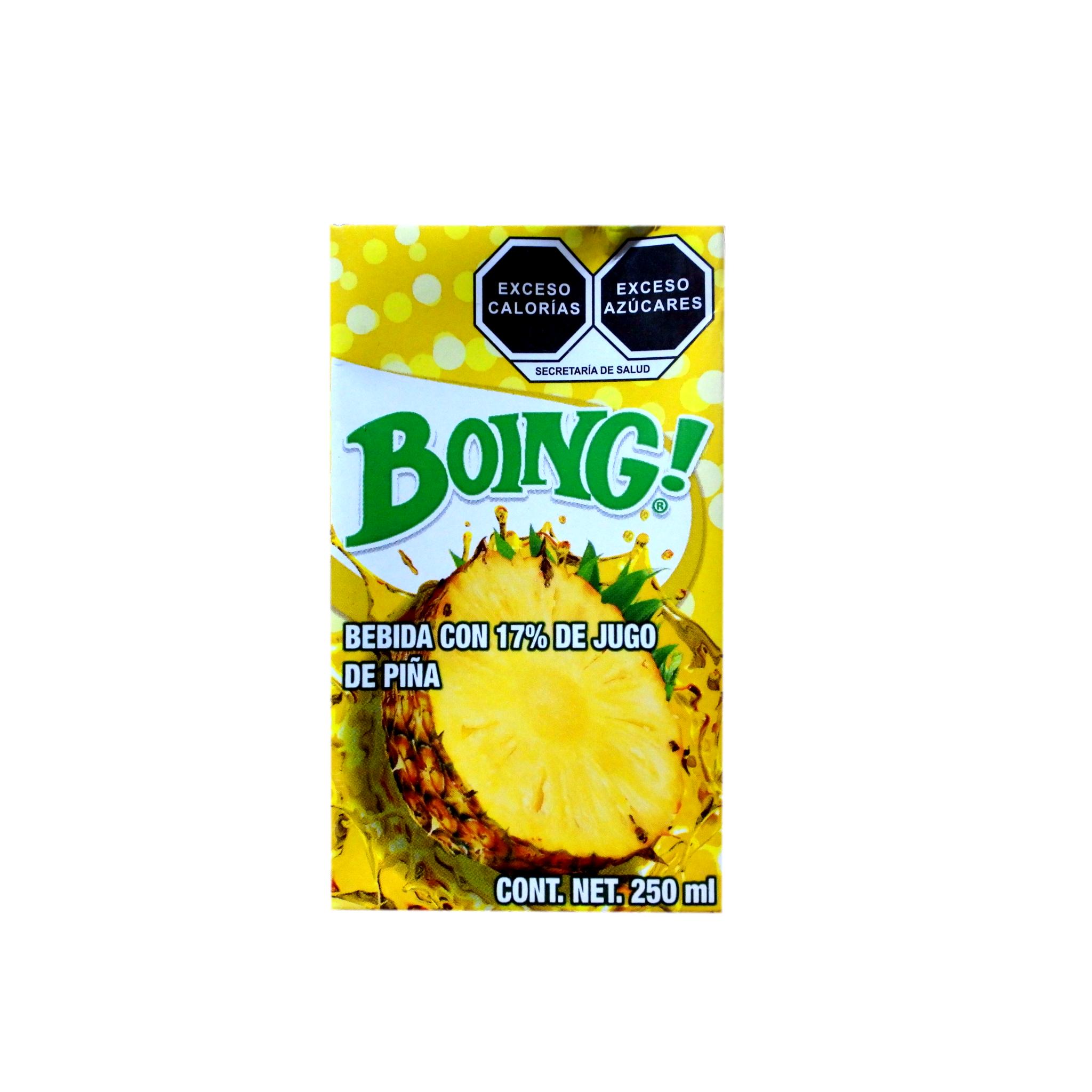 Jugo Boing 250ml Sabor Piña