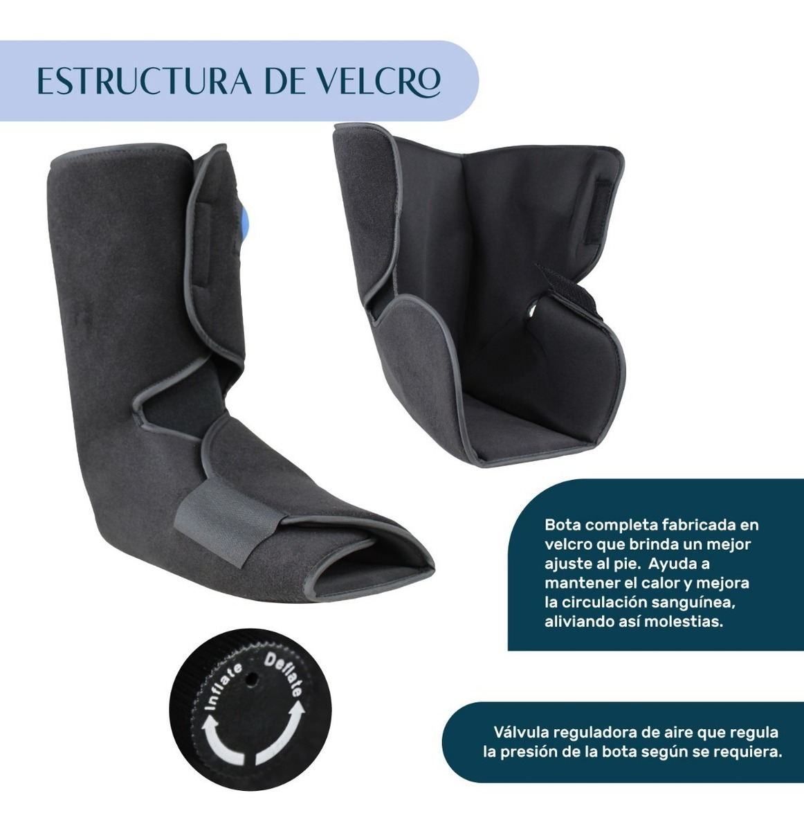 Bota Ferula Baja Neumatica Walker Inmovilizador De Tobillo CH