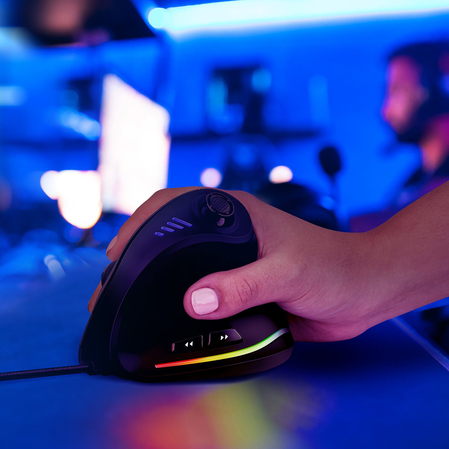 Mouse USB profesional vertical para Gamers COM-5760