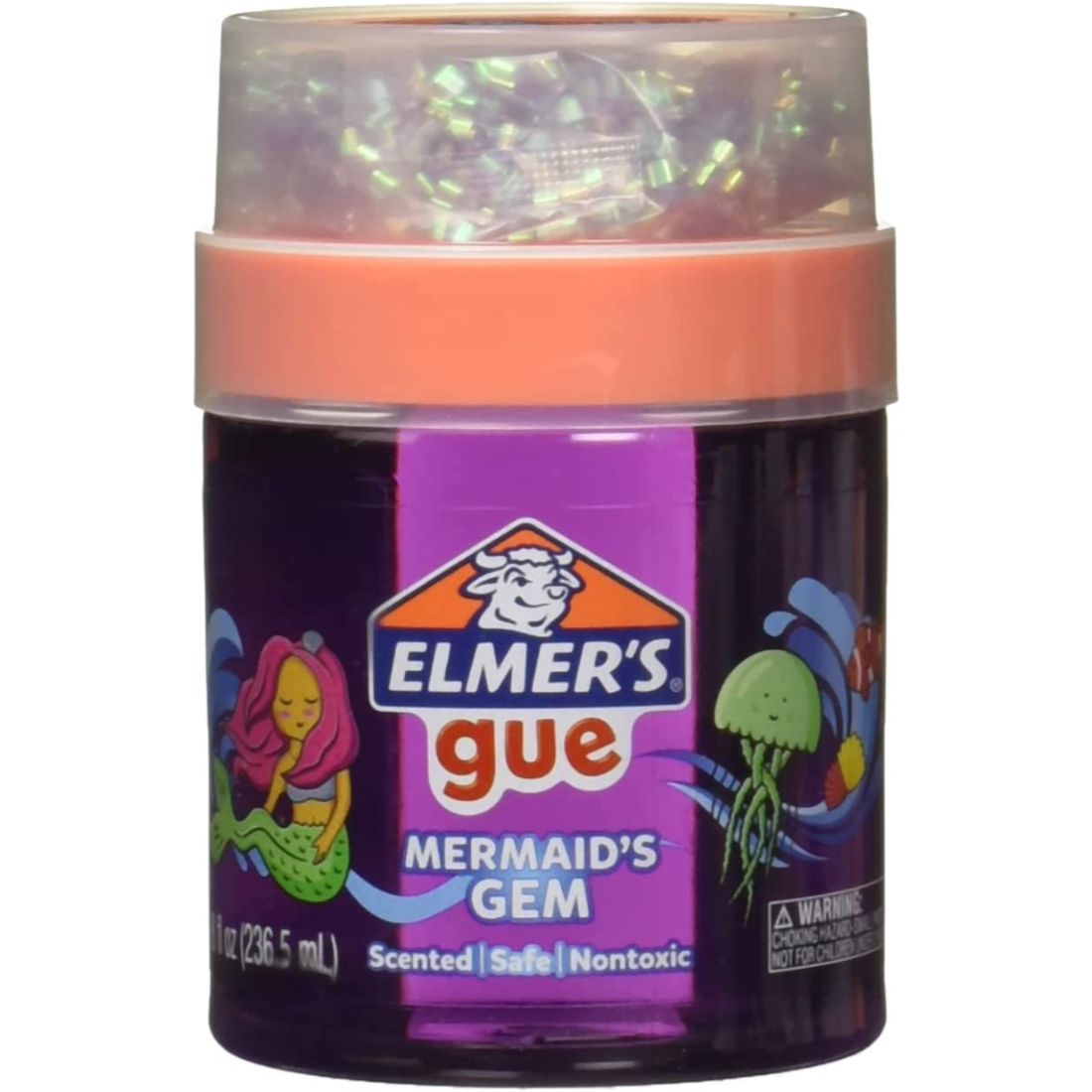 Slime Prefabricado Mermaid Gem, Elmers