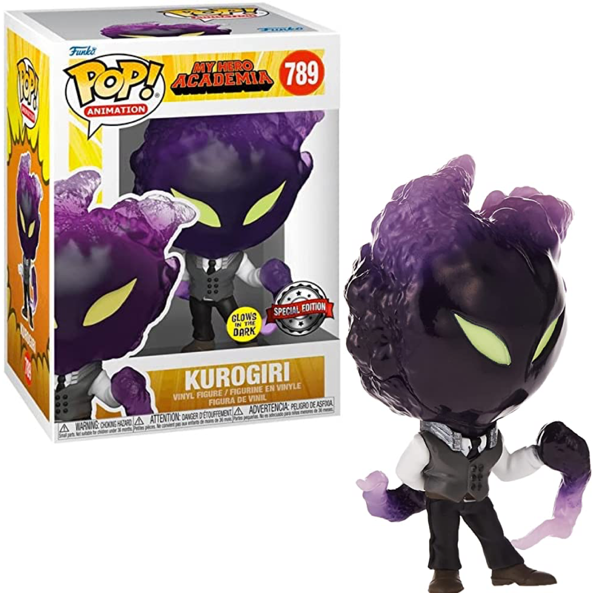 Funko Pop My Hero Academia - Kurogiri (Glow) #789 Special Edition