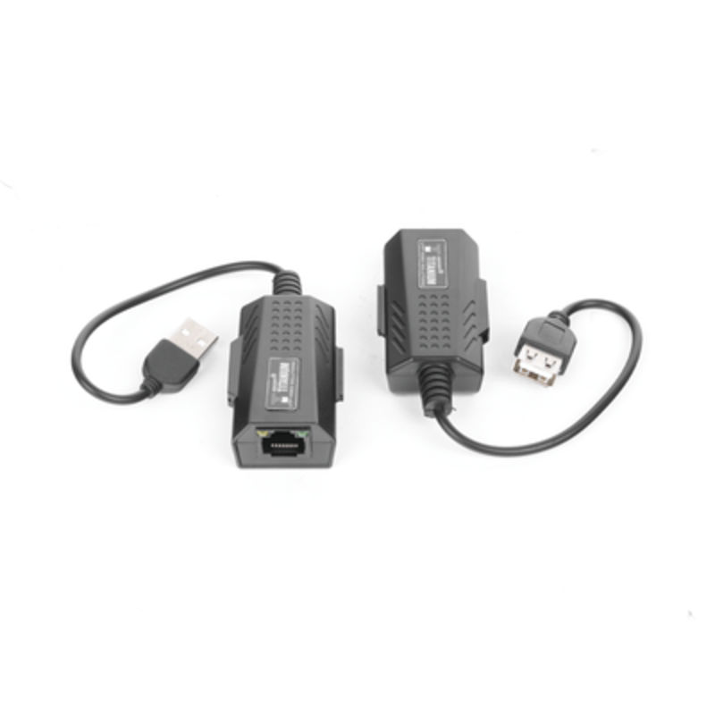 Kit extensor USB por cable UTP Cat 5 / 5e / 6 para Distancias de Hasta ...