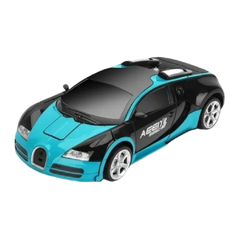 Carro Transformer Radio Control Con Sensor Y Mando De Pulsera Robot Car ...