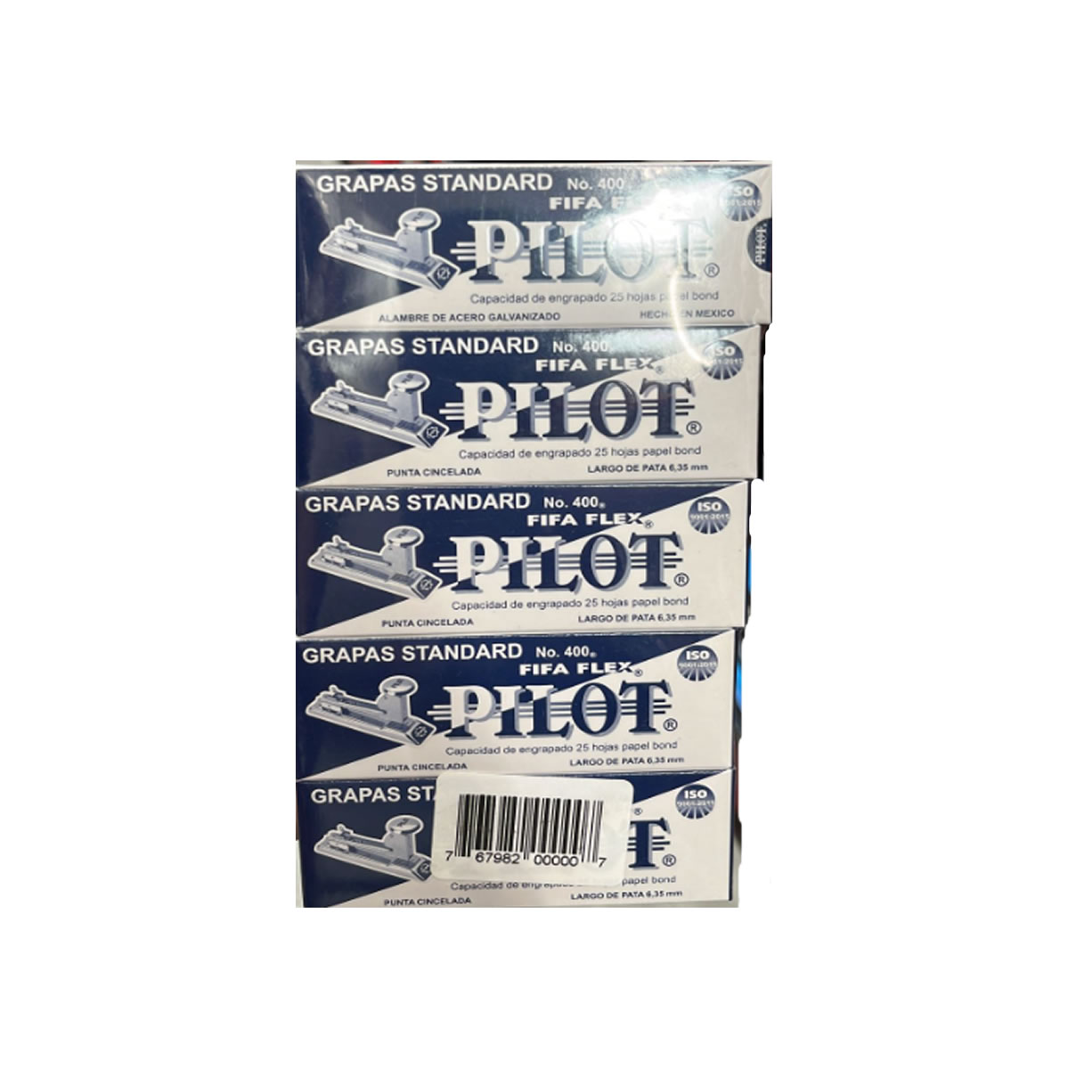 Grapas Estándar Pilot Paquete con 5 Cajas con 5,040 pzas c/u