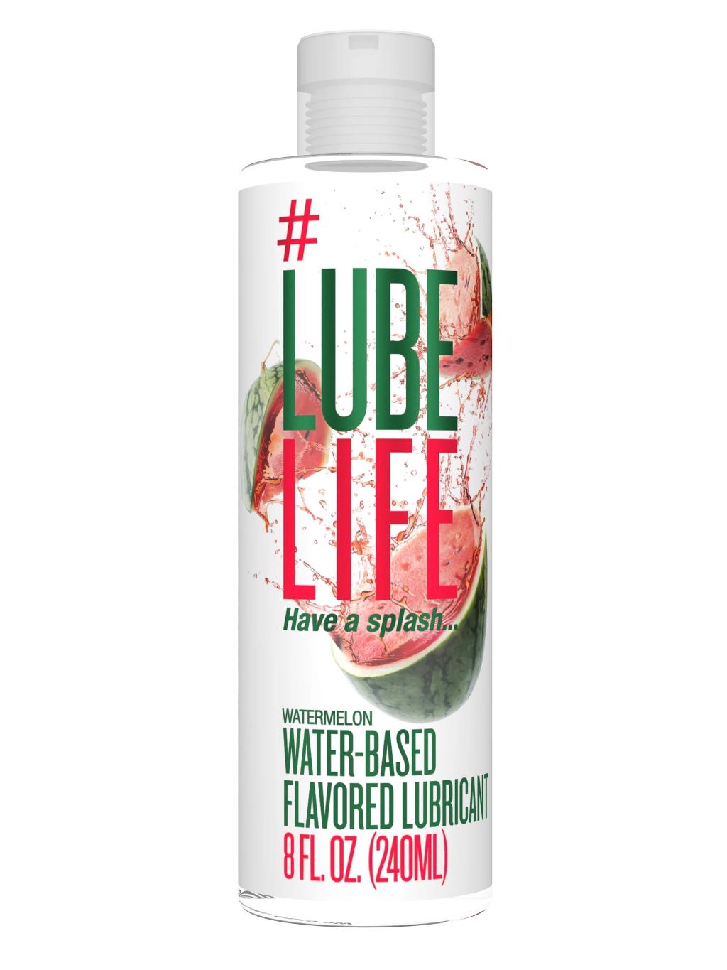 LUBRICANTE Lubelife WATERMELON / Lubricante Vaginal Anal Con Sabor A ...