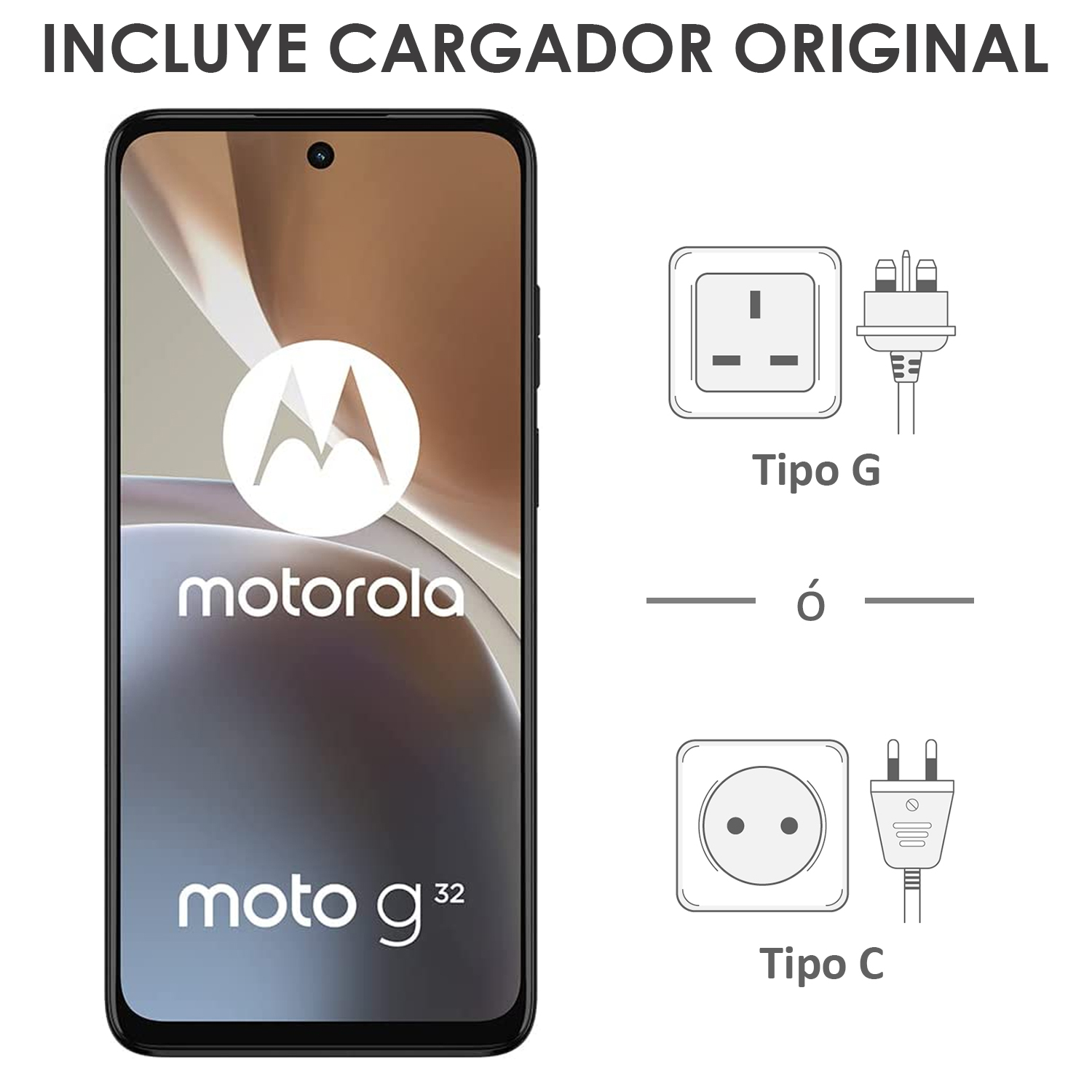 Celular MOTOROLA Moto G32 6GB 128GB Audifonos Inalambricos