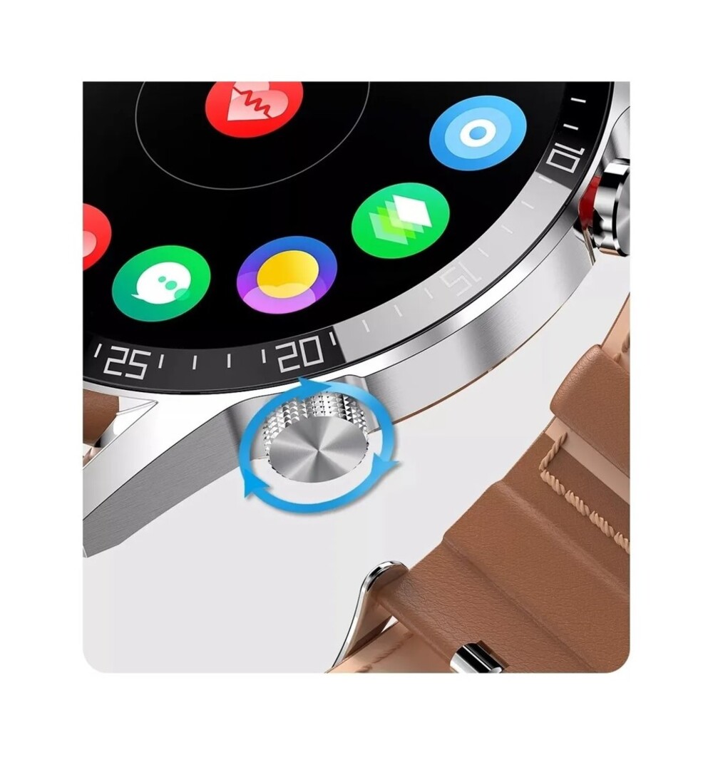 Smartwatch Reloj Inteligente Fralugio H10 Full Touch De Lujo