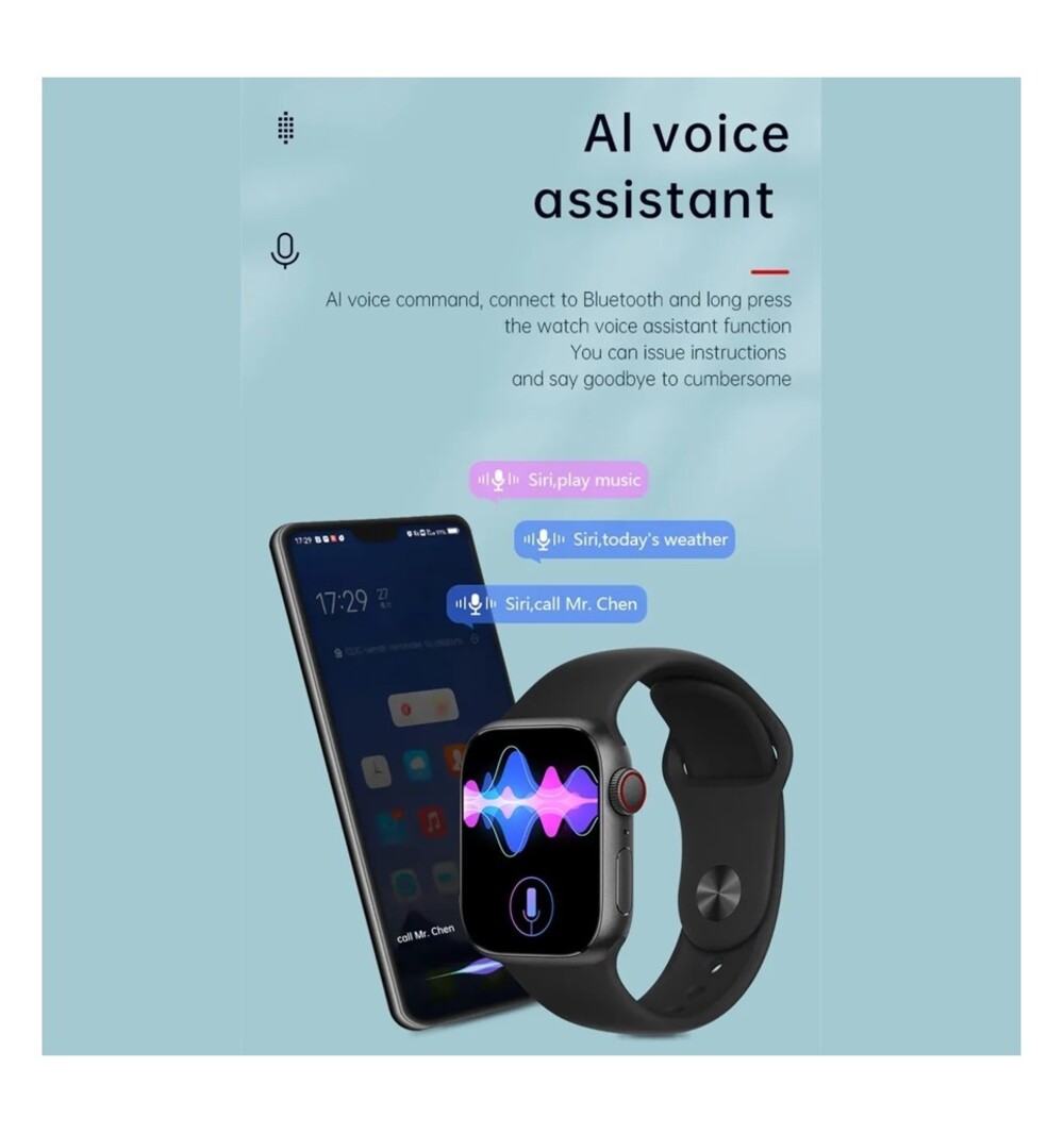 Smartwatch Reloj Inteligente Fralugio Ws67 Full Touch Ips Hd