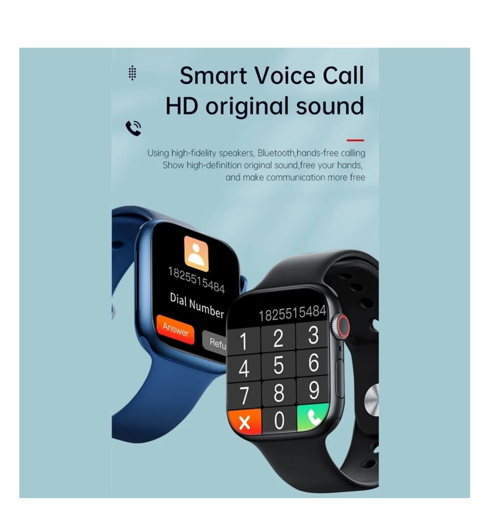 Smartwatch Reloj Inteligente Fralugio Ws67 Full Touch Ips Hd