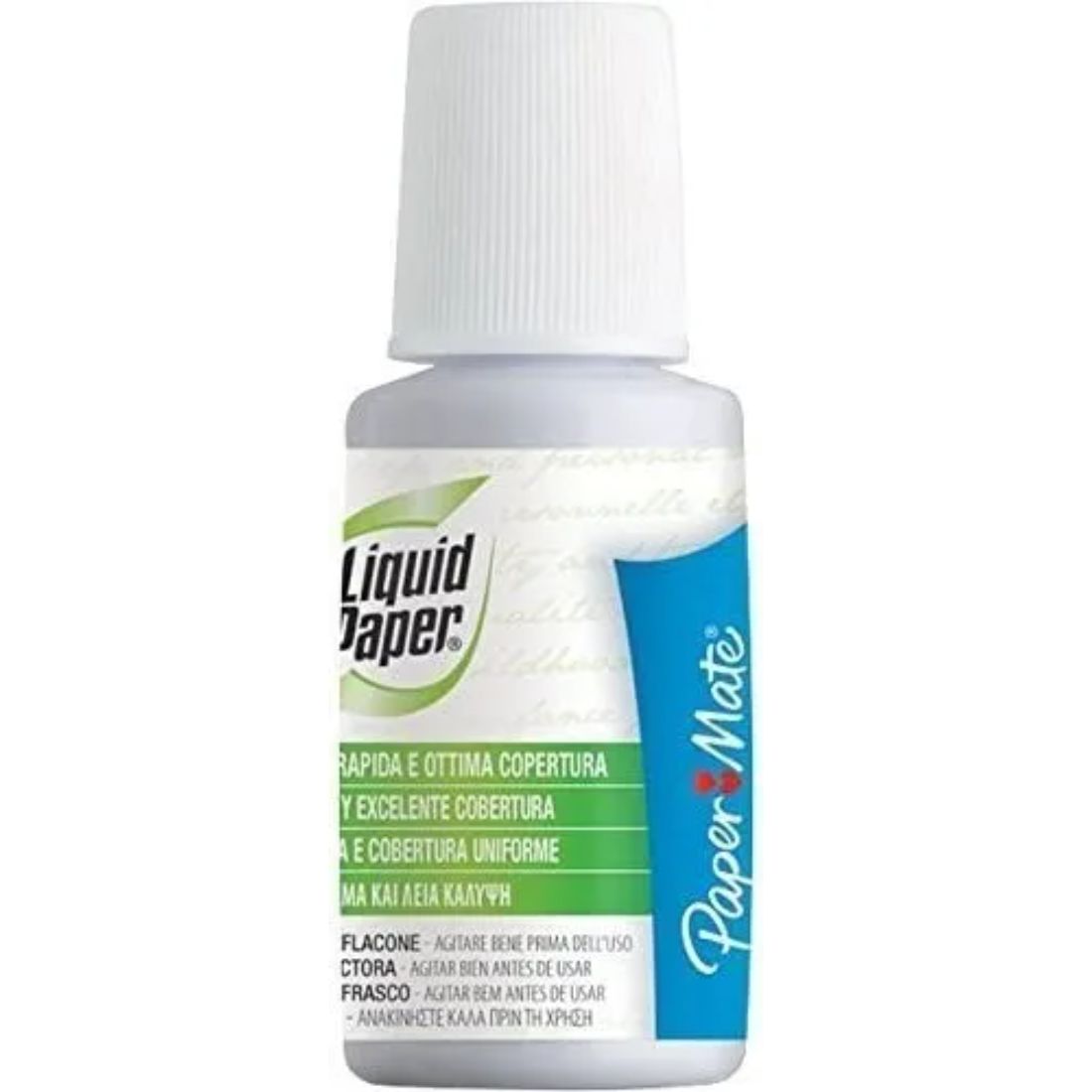 Corrector Líquido Blanco Paper Mate Botella Base Agua