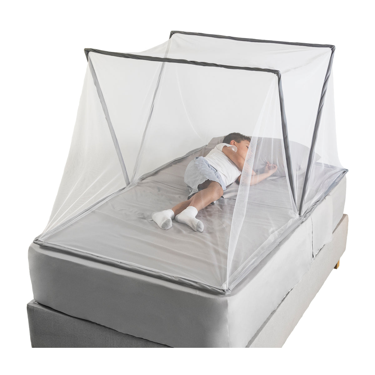 Mosquitero Plegable Gris - Vianney