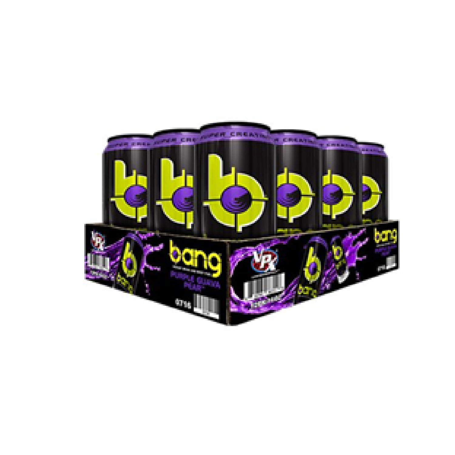 Bang Energy - pera de guayaba morada 12 pack , 16 fl oz.