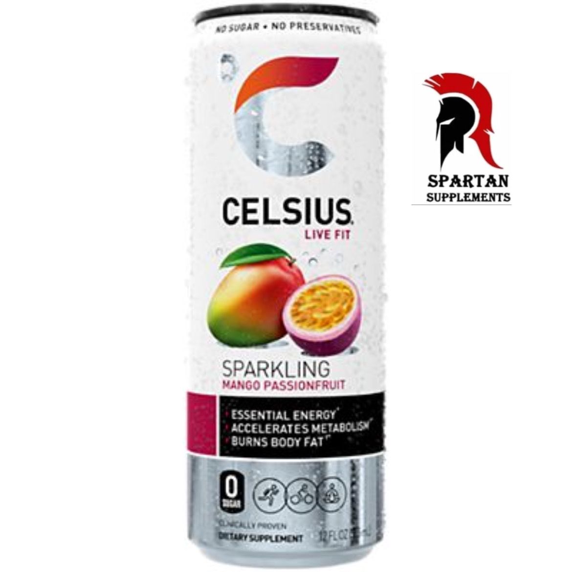 CELSIUS- bebida energetca sabor mango (12 pack)