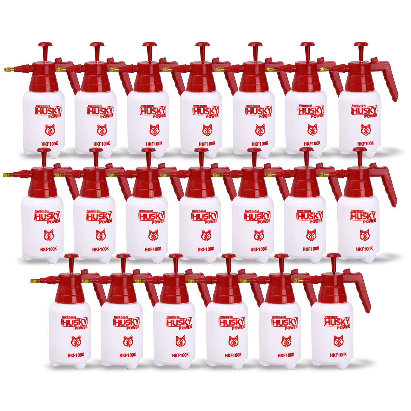 KIT HUSKY 20 ROCIADORAS MANUALES 1 LITRO HKF100K - HKF100K-20