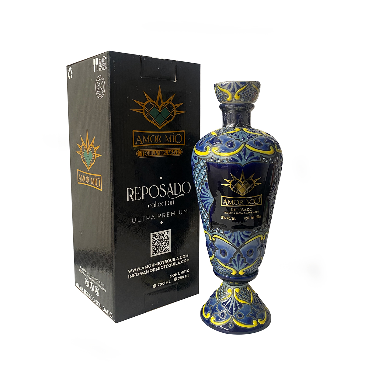 Tequila Amor Mio Reposado Collection 750 ml