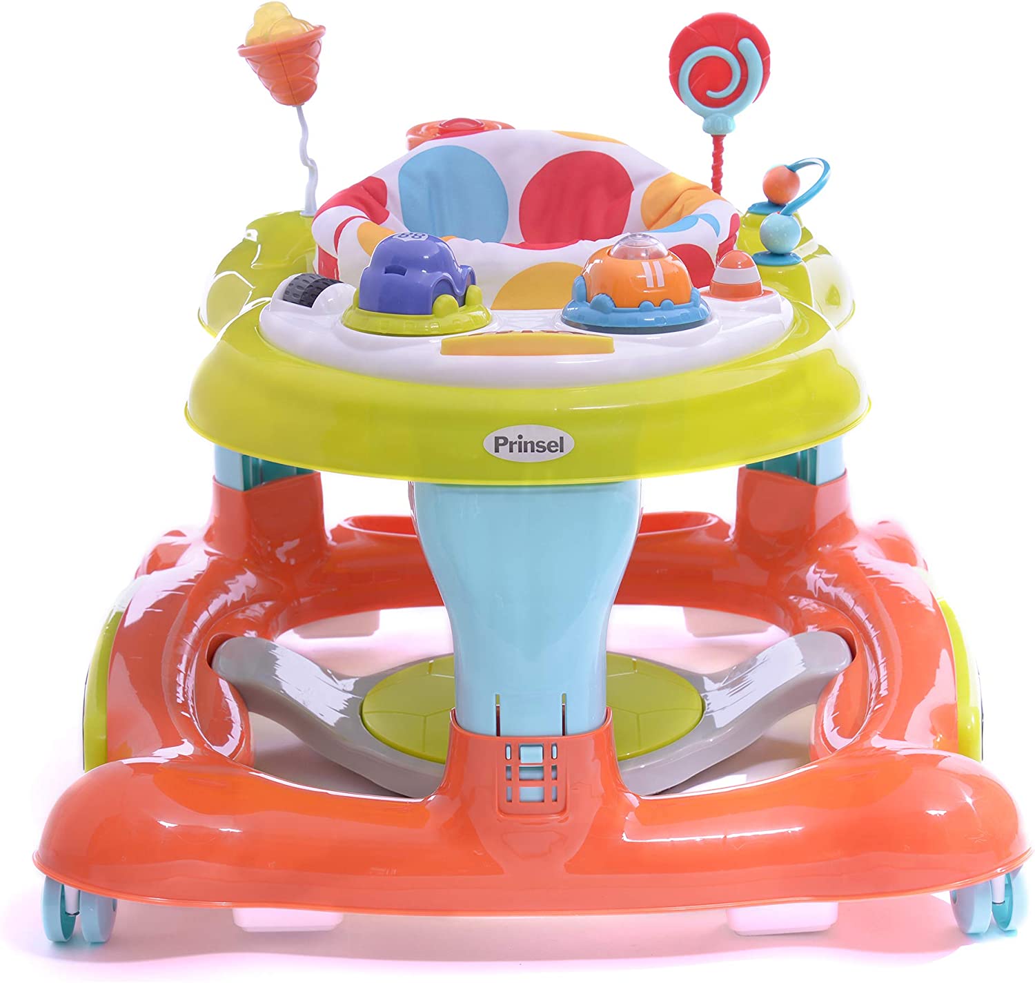 Andadera Bebe Acolchonado Multiactivity 3 En 1 Prinsel