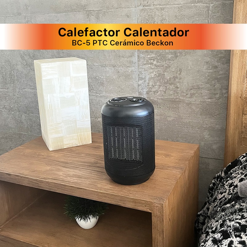 Calefactor cerámico Calentador PTC Calentón Hogar 750 / 1500W ...