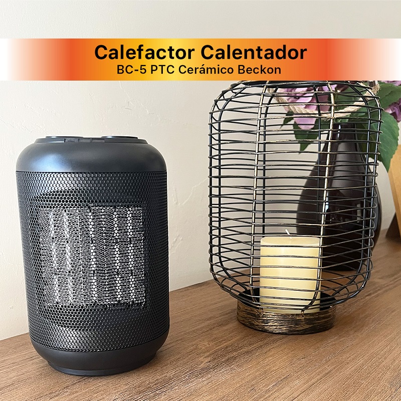 Calefactor cerámico Calentador PTC Calentón Hogar 750 / 1500W ...
