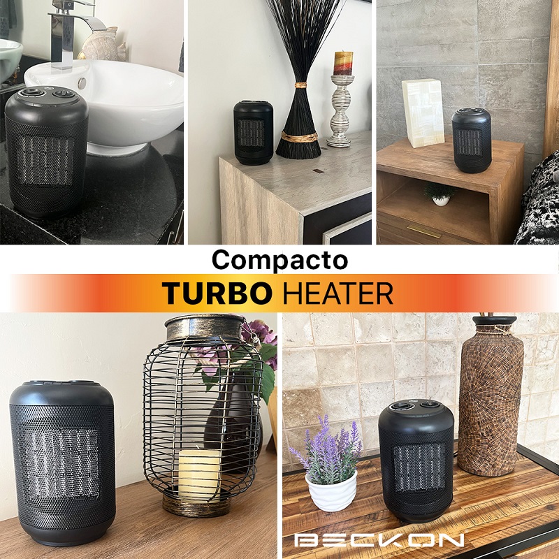 Calefactor cerámico Calentador PTC Calentón Hogar 750 / 1500W ...