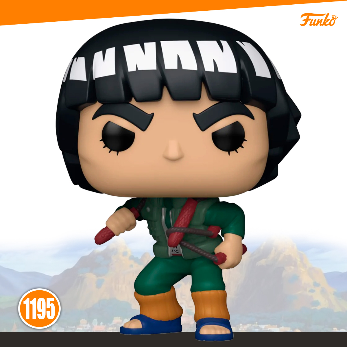 Funko Pop Might Guy con Chacos #1195 Naruto Shippuden Anime con ...