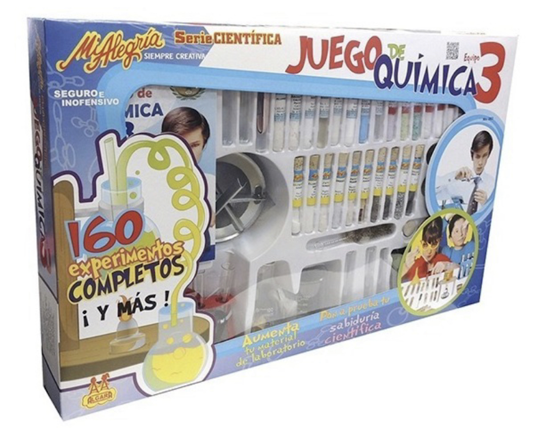 Juego De Química 3, Mas De 160 Experimentos