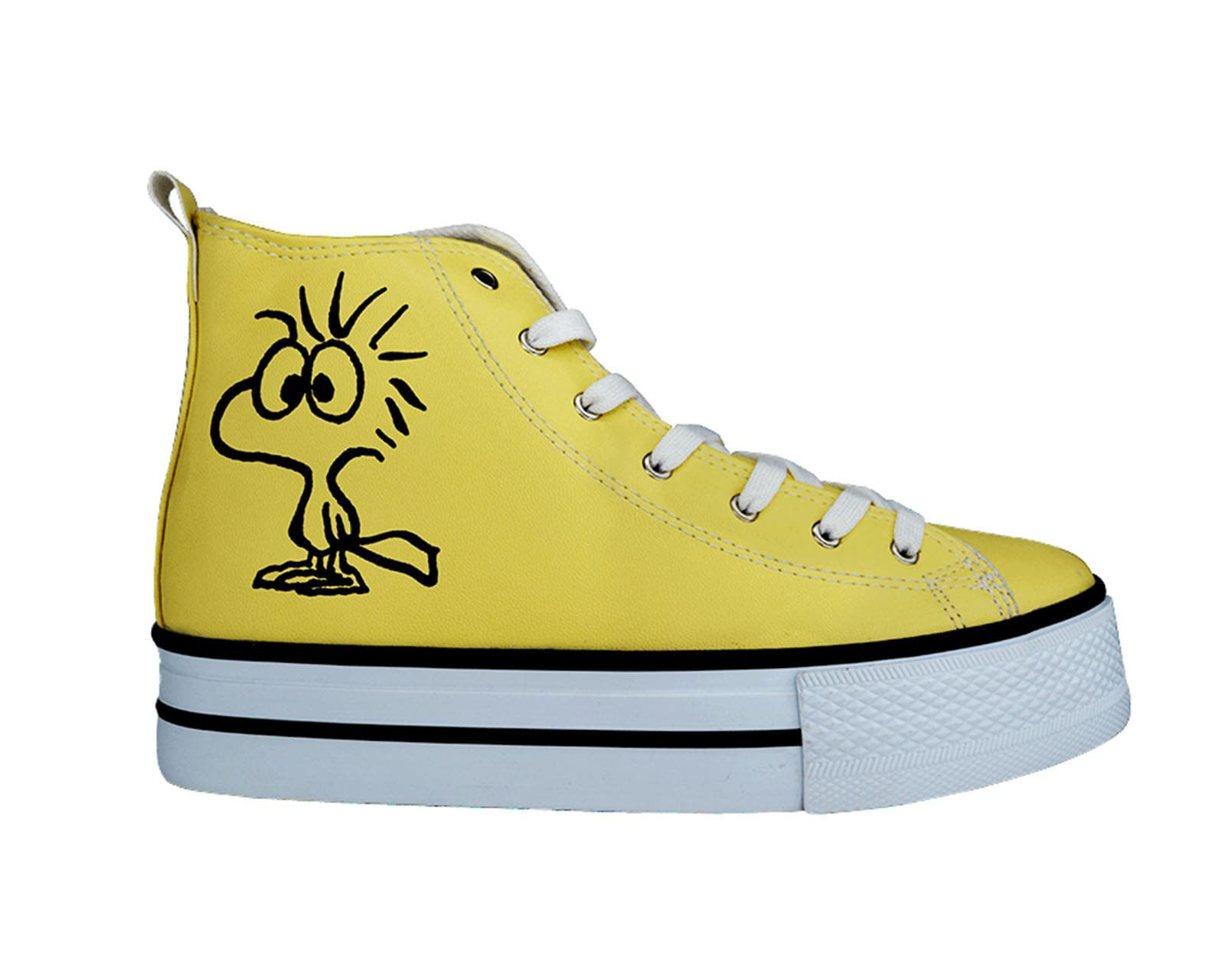 Tenis Sneakers Woodstock para Dama Peanuts Licencia Oficial Pn-HC-bc-2201