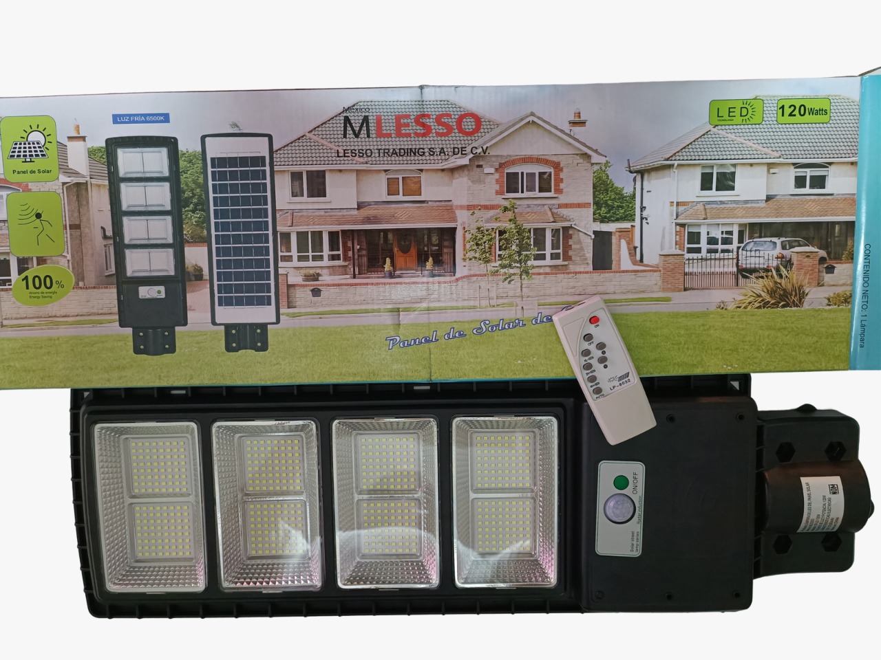 Lampara Solar 120w marca Mlesso