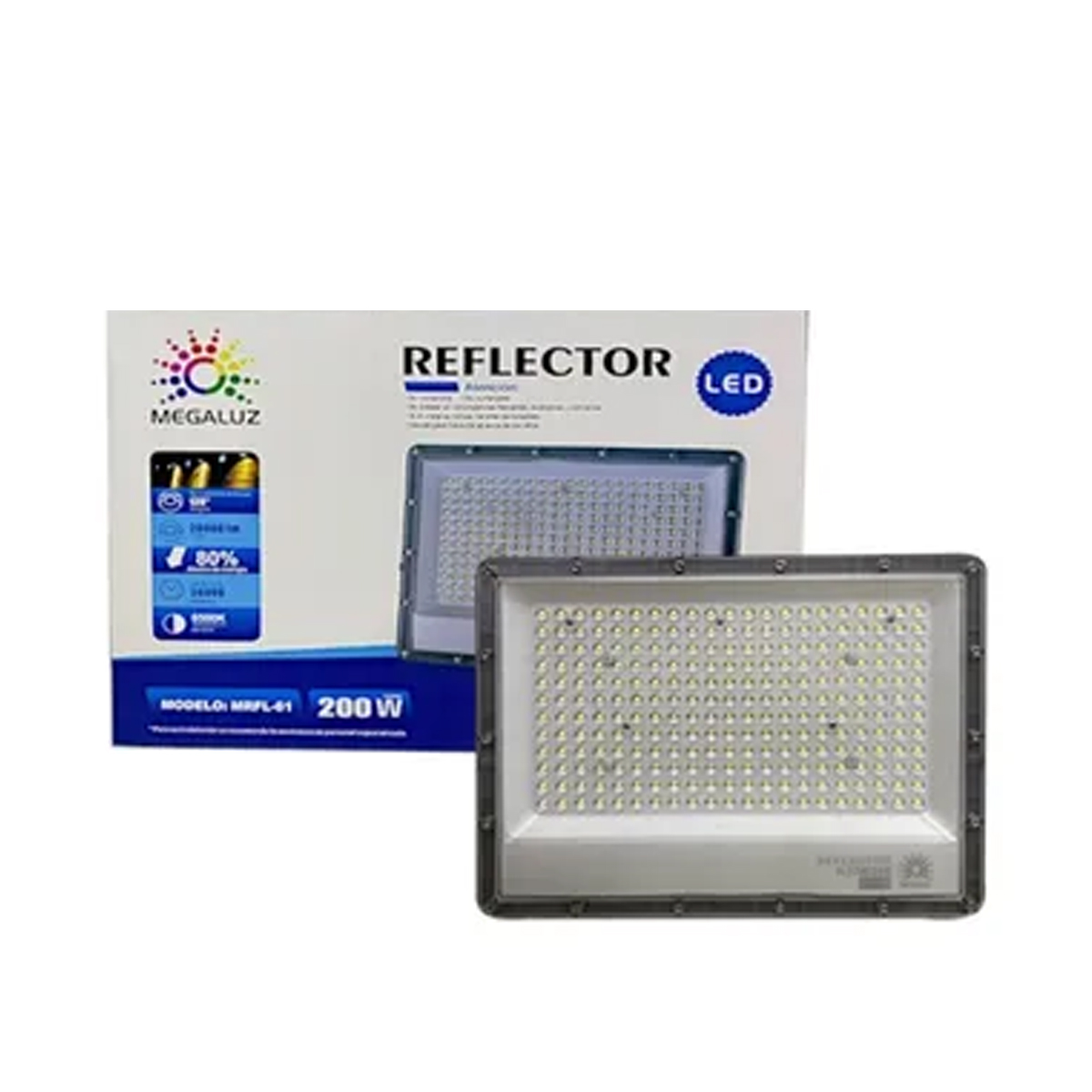 Reflector LED Megaluz R37W200