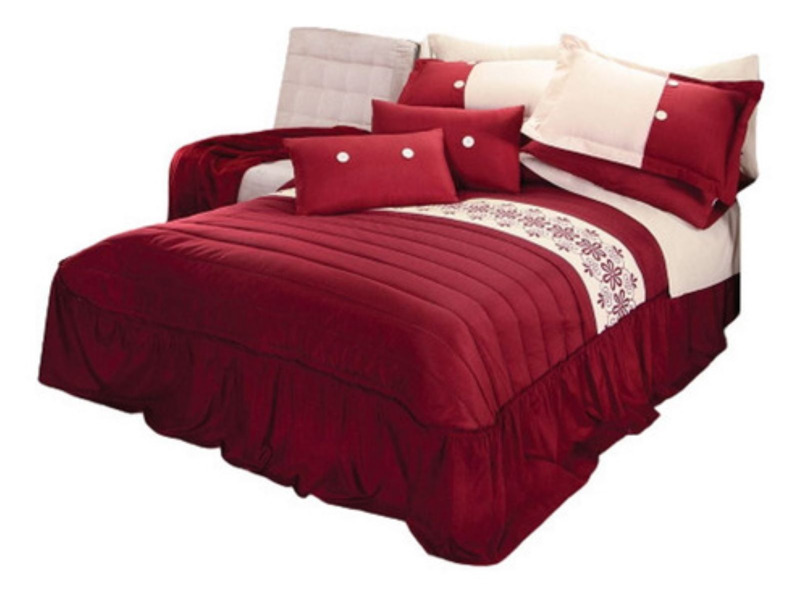 Colcha King Size Aranza Vino Concord