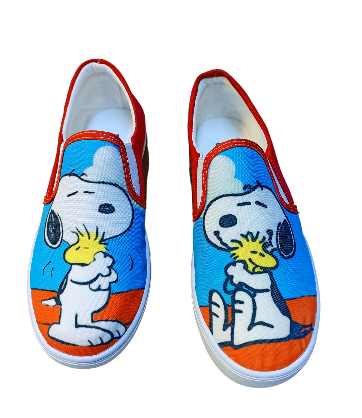 Tenis zapatos lona snoopy casuales moda