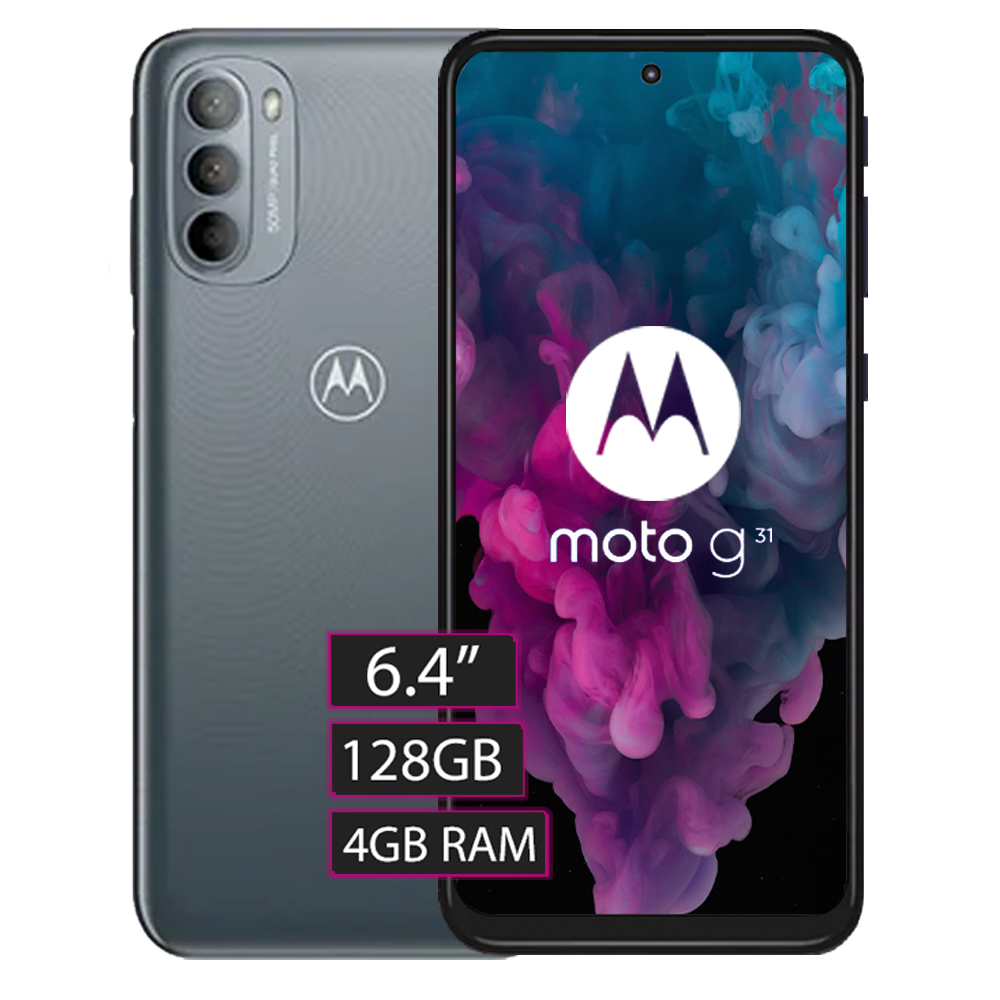 Celular Motorola Moto G31 4GB-128GB- Gris