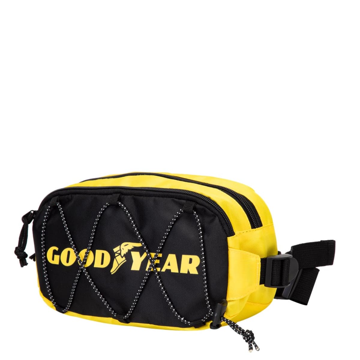 Cangurera de hombre color negro con amarillo marca Goodyear, mod. 1016156