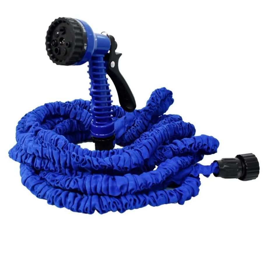 Manguera Flexible Expandible 15 Metros Pistola Jardin Hogar